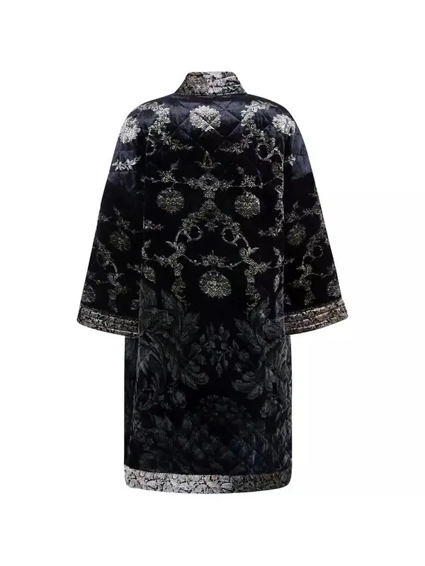 PIERRE-LOUIS MASCIA Floral Print Quilted Coat