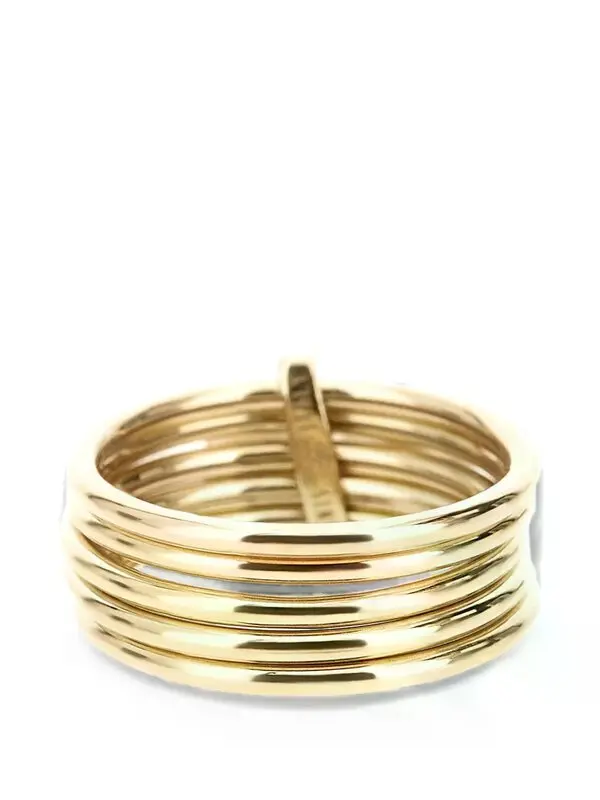 NANIS Diamond Boules Multi-band Ring