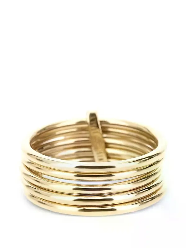 NANIS Diamond Boules Multi-band Ring In 18k Yellow