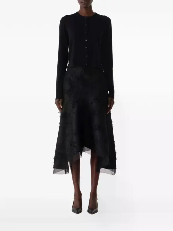 JASON WU Twill-back Cardigan - Black