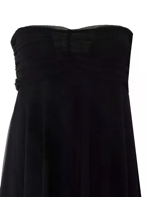 TWINSET Off-shoulder Flared Maxi Dress