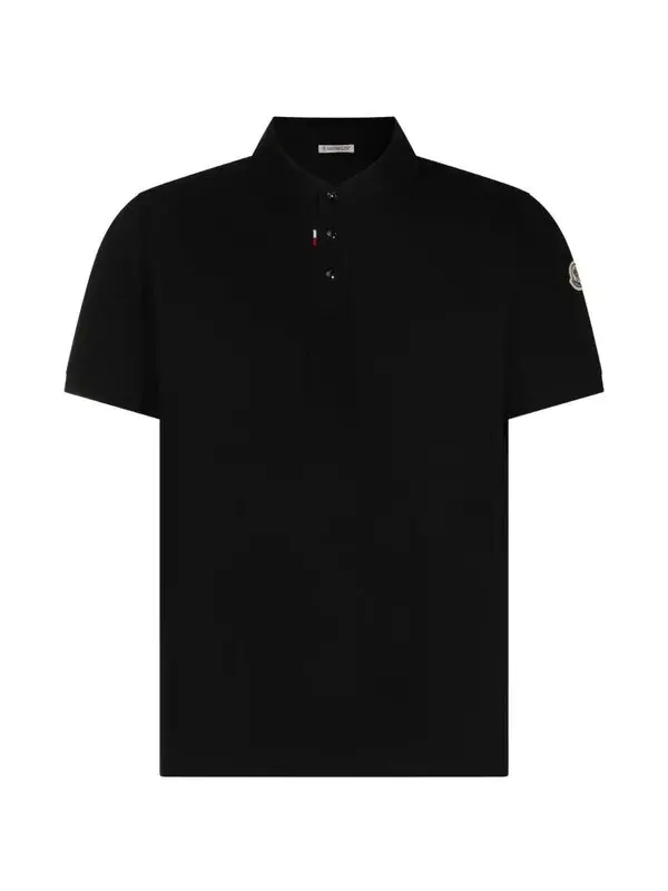 Moncler Logo-patch Polo Shirt