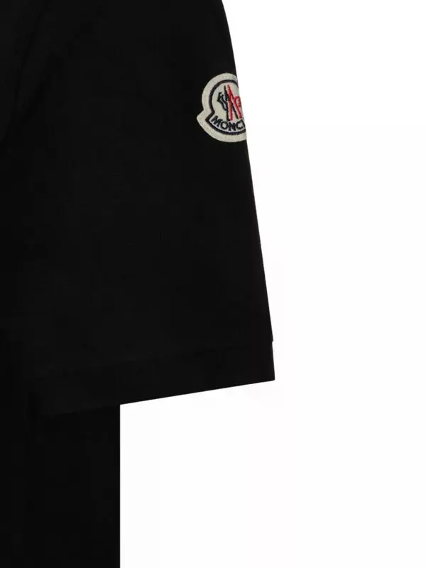 Moncler Logo-patch Polo Shirt