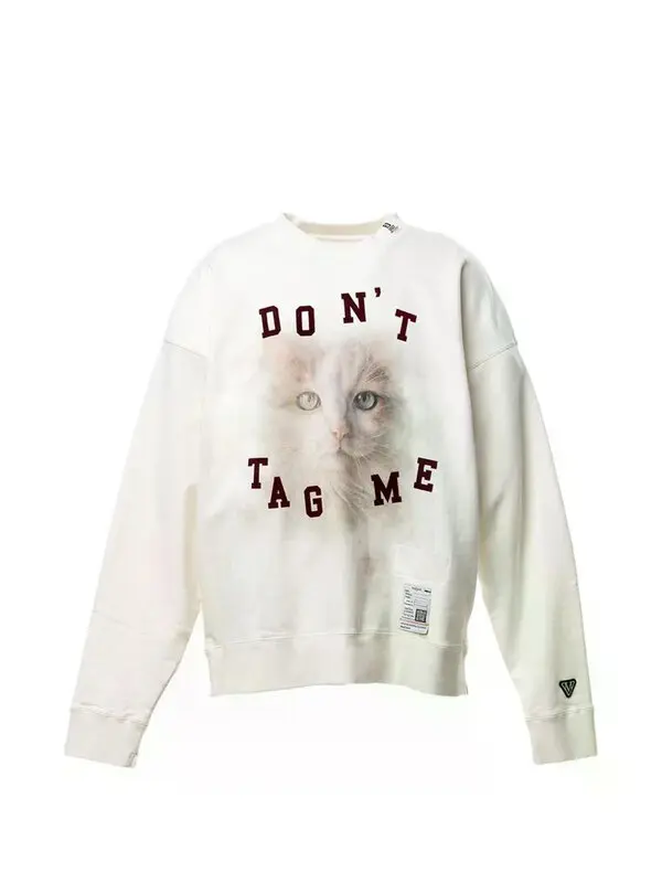 Mihara Yasuhiro Cat Printed Sweatshirt