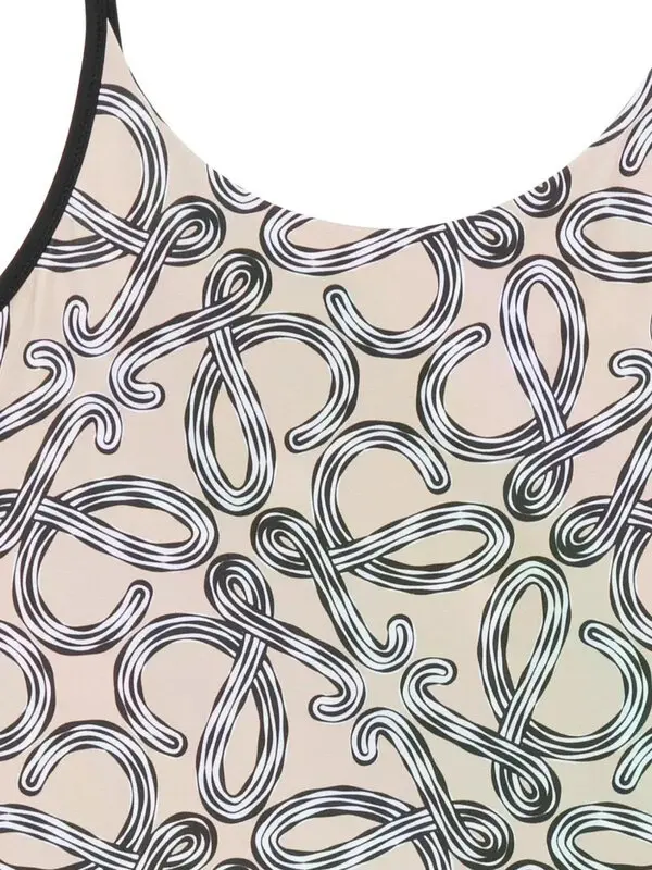 Loewe Anagram Print Swimsuit