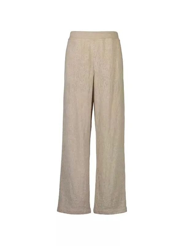 Brunello Cucinelli Lace-knit Track Pants - Neutrals