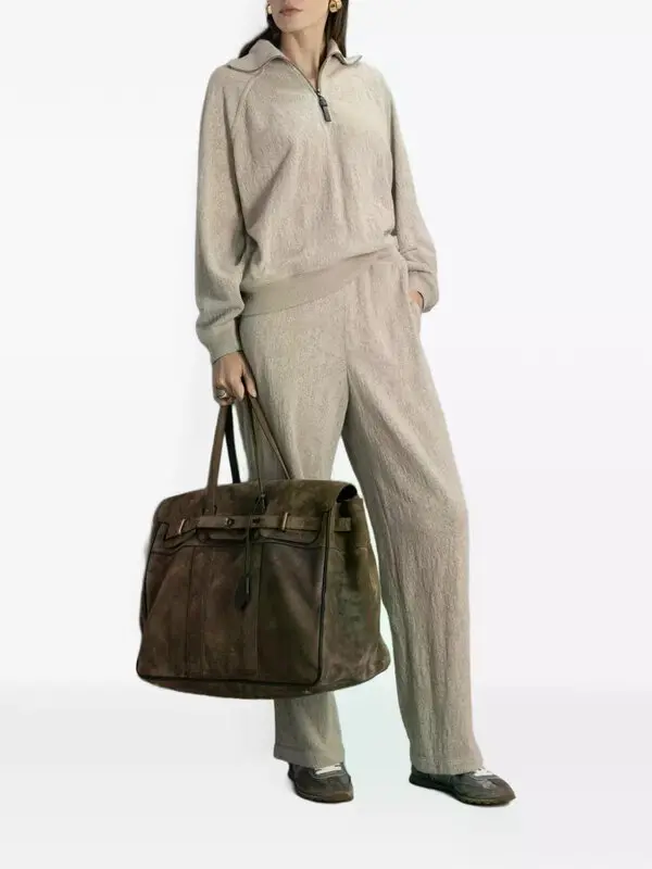 Brunello Cucinelli Lace-knit Track Pants