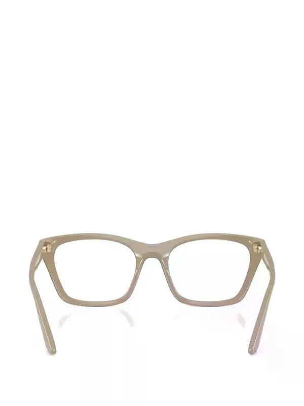 Emporio Armani Clip-on Cat-eye Frame Sunglasses
