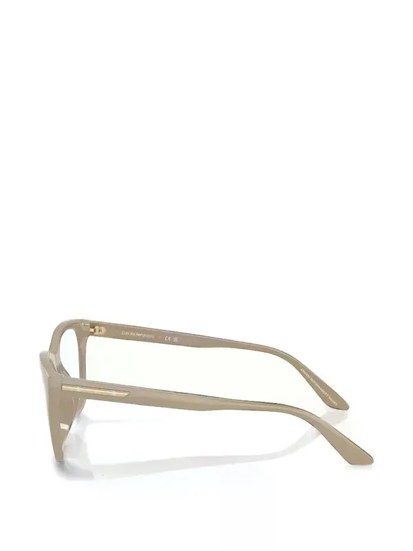 Emporio Armani Clip-on Cat-eye Frame Sunglasses