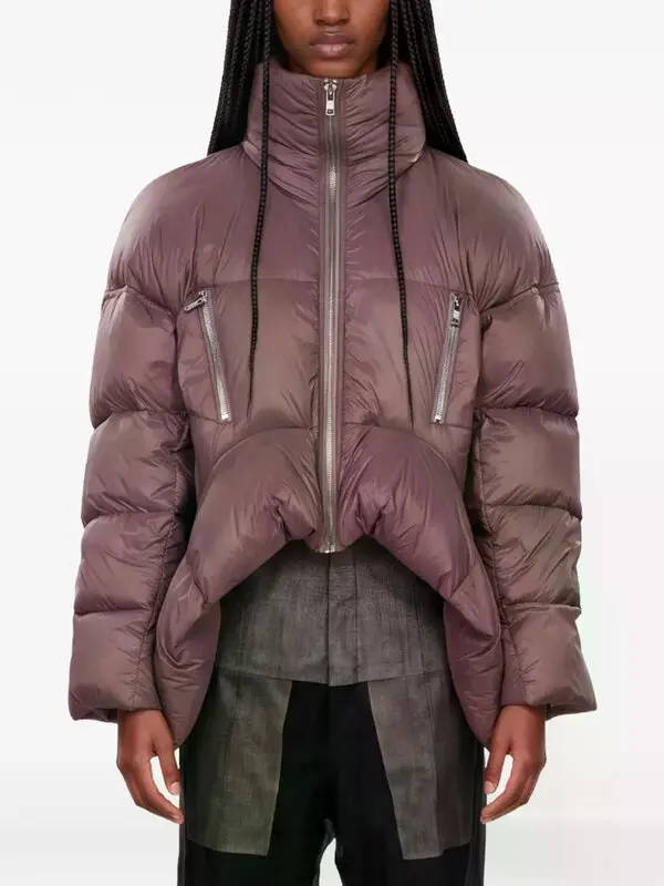 Rick Owens Quilted High-neck Jacket