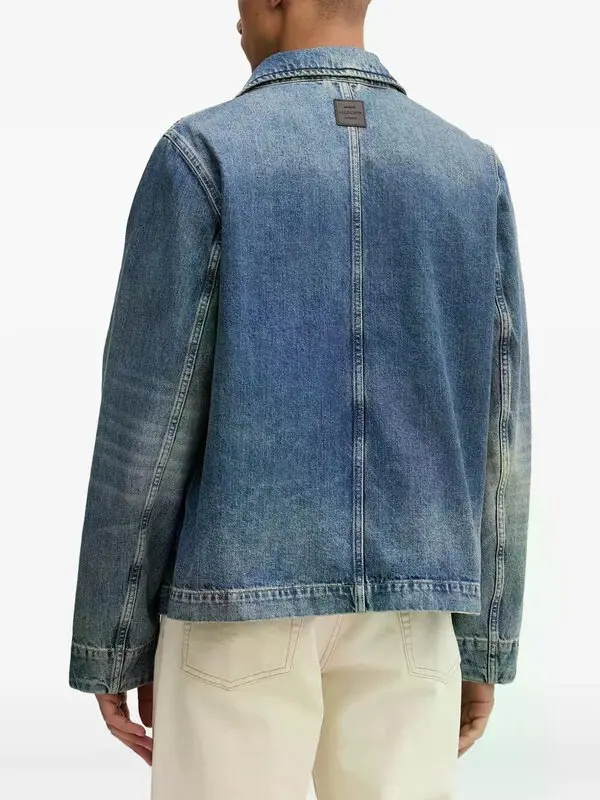 ALLSAINTS Exile Contrast-stitch Denim Jacket