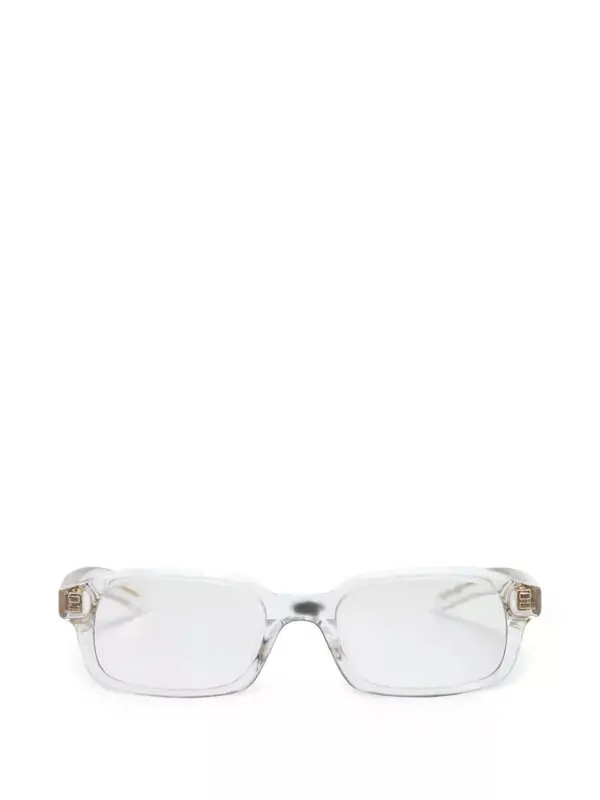 FLATLIST Hanky Rectangle Frame Sunglasses - White
