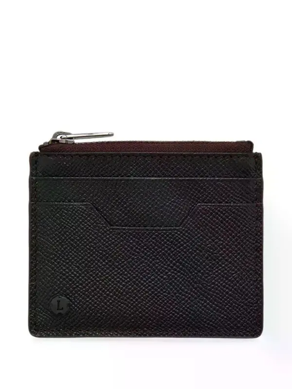 LOTTUSSE Logo-print Leather Card Holder