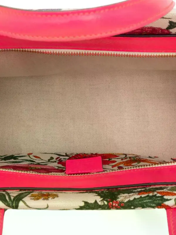 Gucci Flora Canvas Satchel