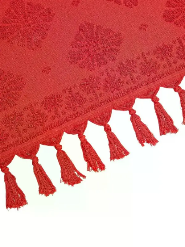 Rip Curl Jacquard-woven Tassel-trimmed Beach Towel