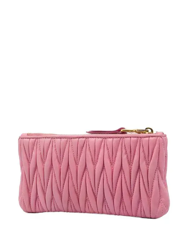 Miu Miu Matelassé Nappa Clutch Bag