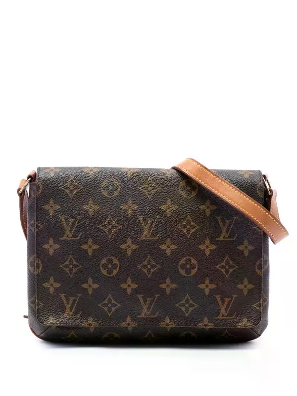 LOUIS VUITTON 1998 Monogram Musette Tango Shoulder Bag