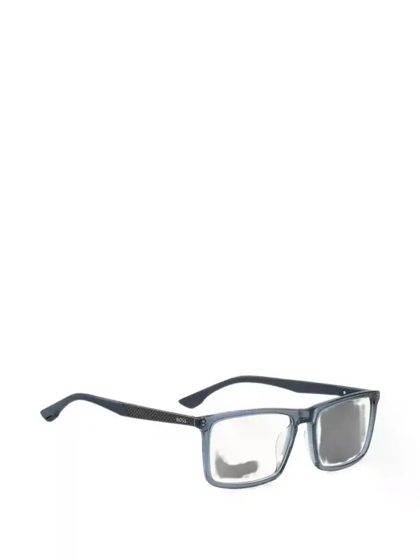 BOSS Rectangle Frame Eyeglasses