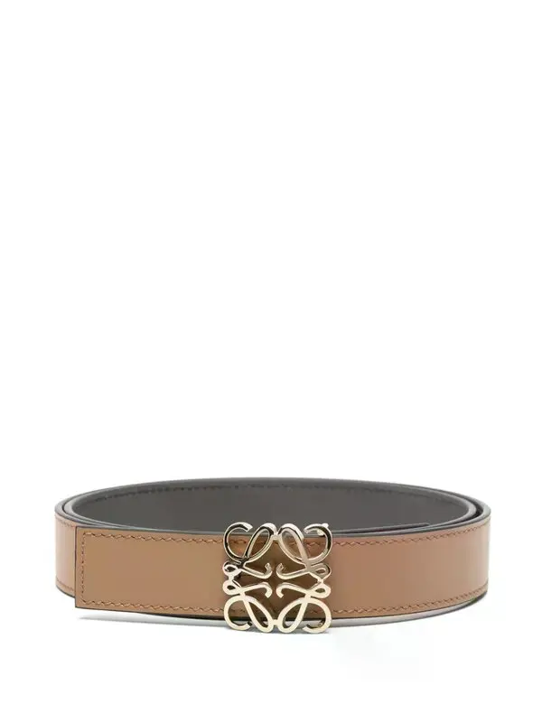 Loewe Anagram Reversible Belt - Neutrals