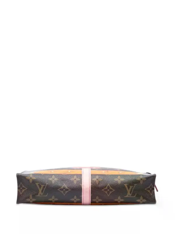 LOUIS VUITTON 2018 Monogram Summer Trunks Toiletry Pouch 26 Clutch Bag