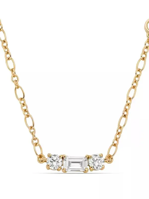 Michael Kors Crystal-embellished Logo-charm Necklace