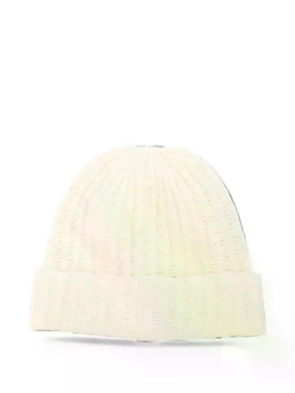 SEBAGO Ribbed-knit Beanie Hat - Neutrals