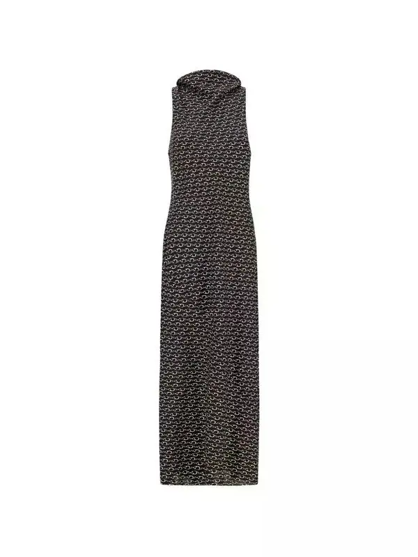 Herno Hook-print Maxi Dress
