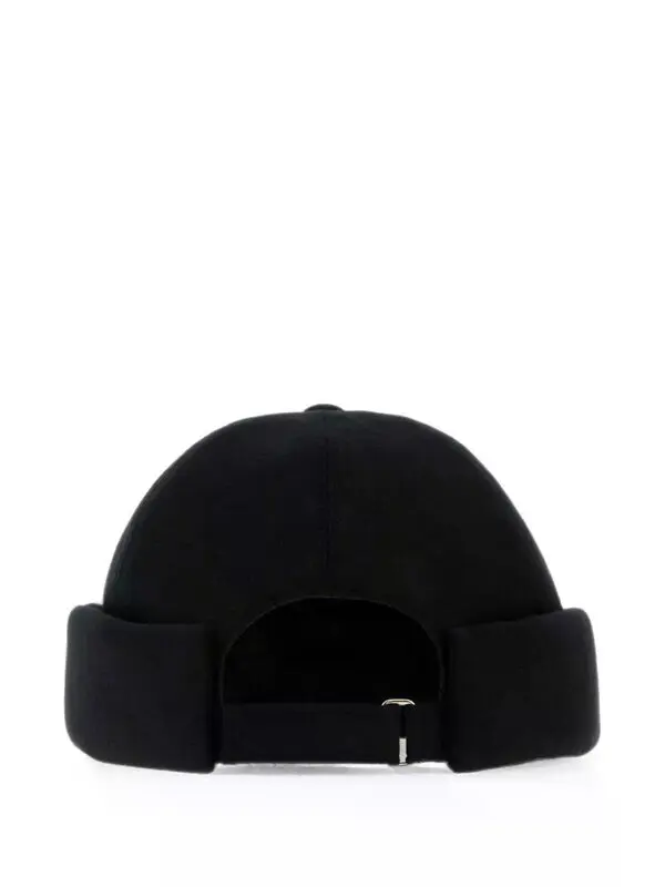 Giorgio Armani Panelled Beanie Hat