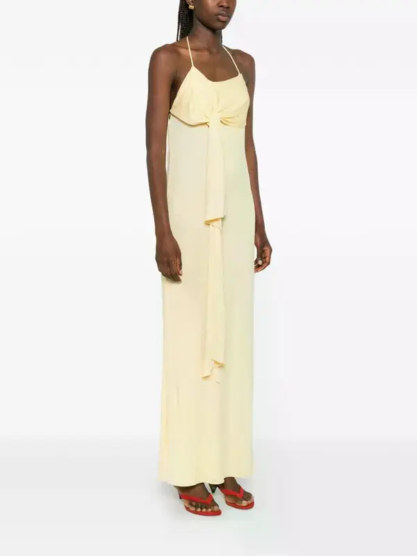 Loewe X Paula's Ibiza Knotted Maxi Dress