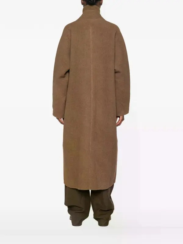CORTANA Nur Shawl-collar Open-front Coat