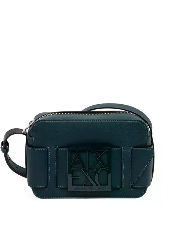Armani Exchange Logo Plaque Shoulder Bag