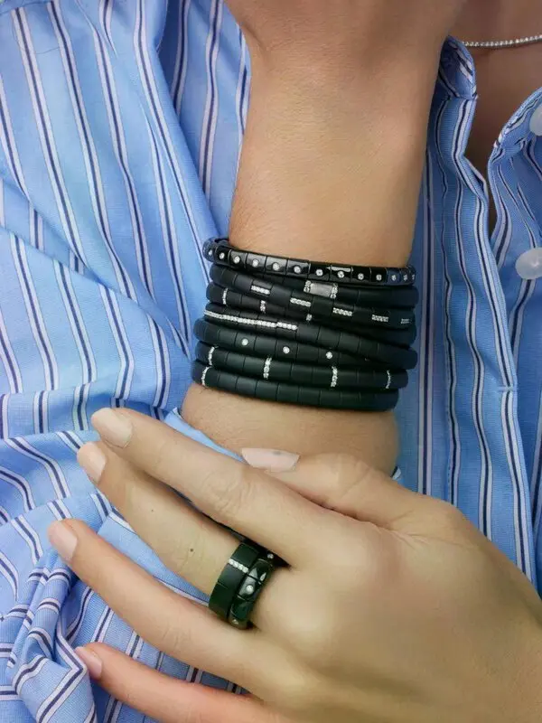 Roberto Demeglio Pura Diamond Ceramic Bracelet