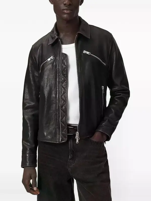 ALLSAINTS Verdi Leather Jacket - Black