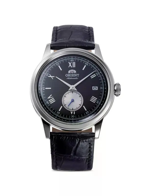 ORIENT Bambino Automatic Watch With Dial And Leather Strap - Black