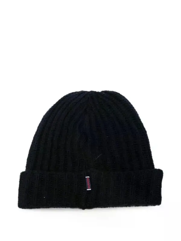 SEBAGO Ribbed-knit Beanie Hat - Blue