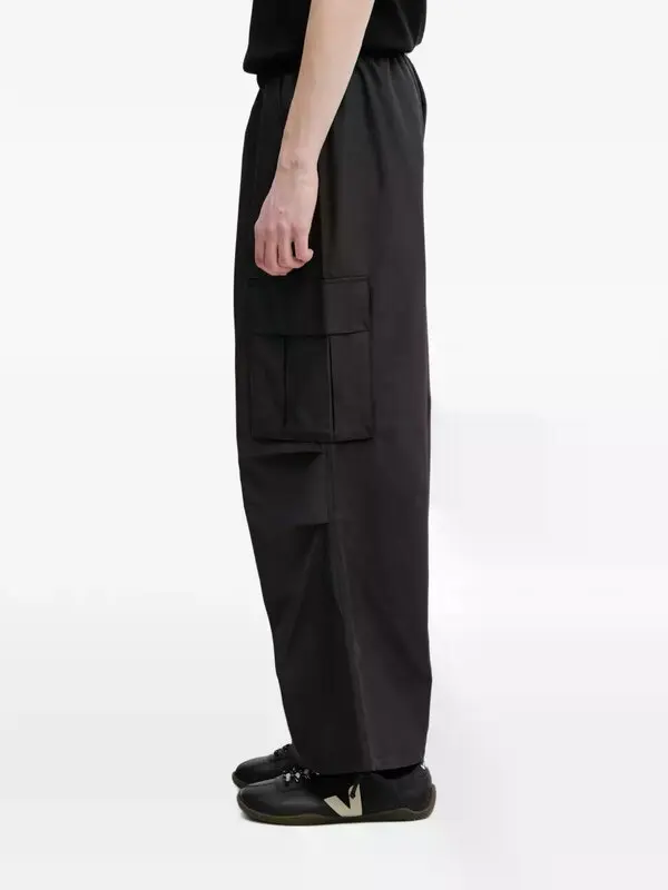 PUMA Logo-embroidered Wide-leg Cargo Pants