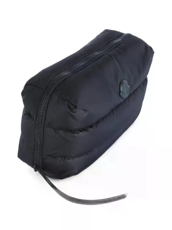 Moncler Quilted Logo Patch Clutch Bag