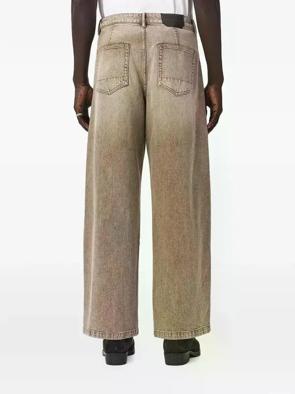 ALLSAINTS Raafi Washed Wide-leg Jeans