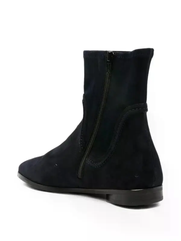 TRUMAN´S Suede Pointed-toe Ankle Boots
