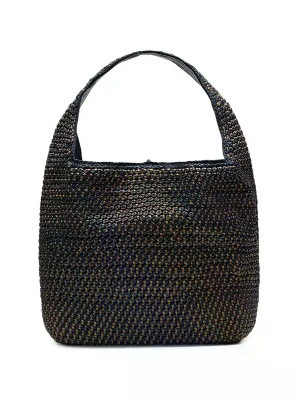 LOTTUSSE Woven Leather Tote Bag