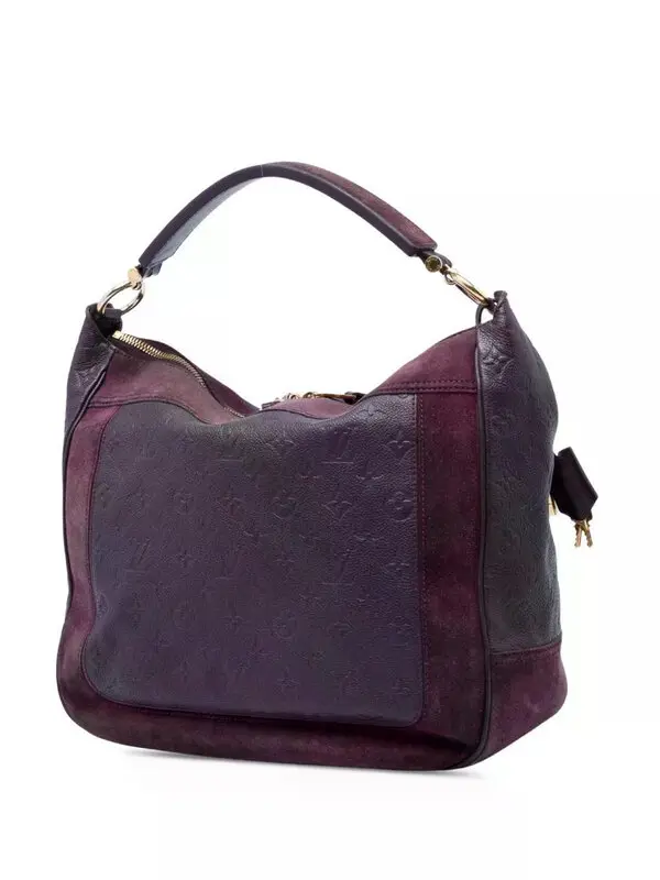 LOUIS VUITTON Monogram Empreinte Audacieuse Mm Satchel - Purple
