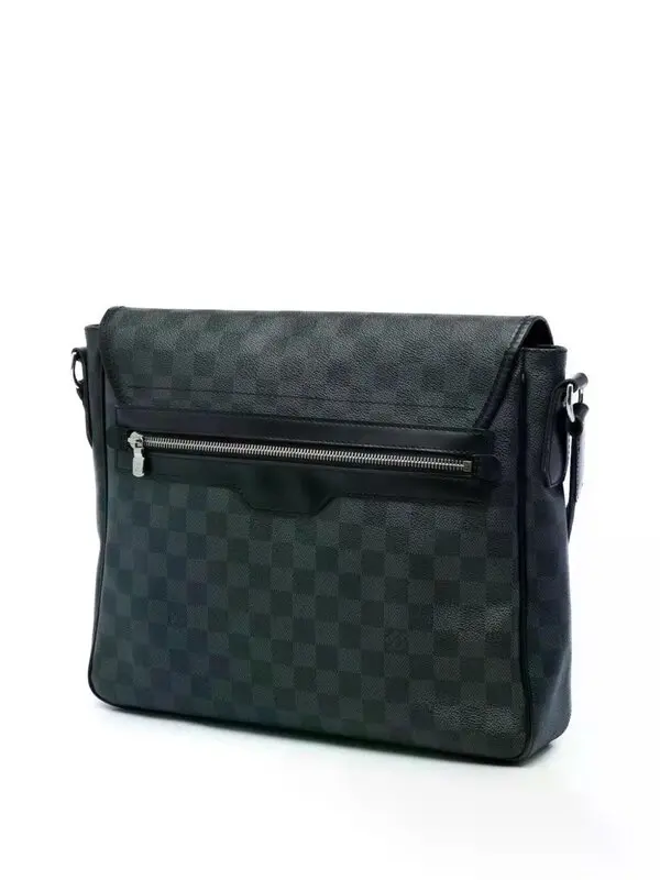 LOUIS VUITTON Damier Graphite Renzo Crossbody Bag - Black