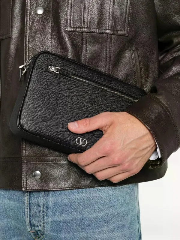 Valentino Garavani Vlogo Signature Clutch Bag