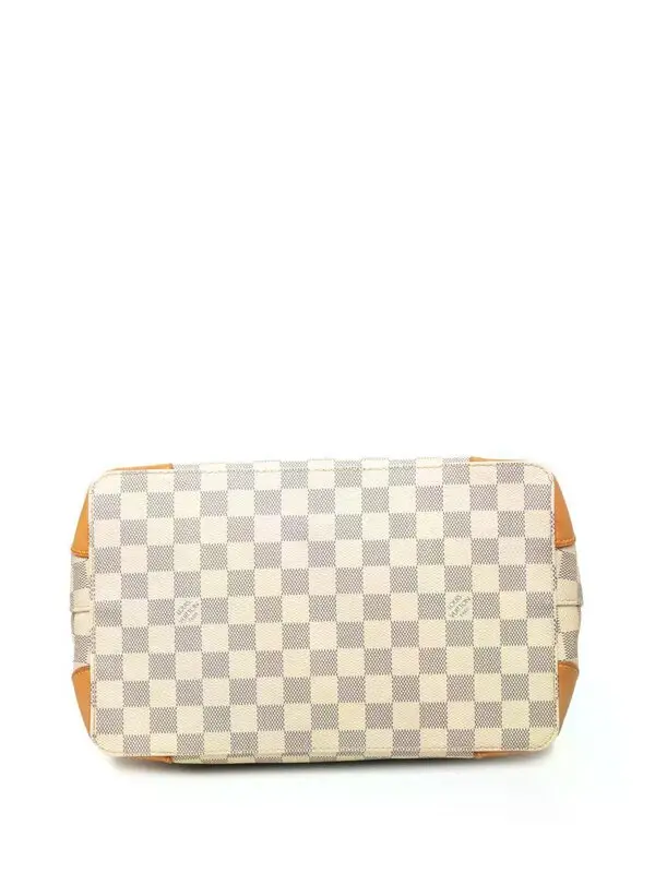 LOUIS VUITTON Damier Azur Hampstead Pm Tote Bag