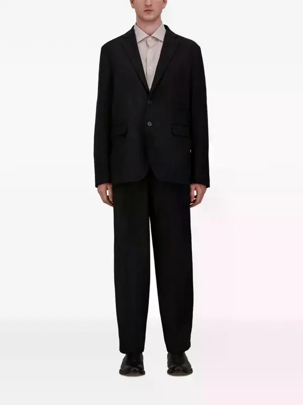 Herno Wool-twill Pleated Trousers