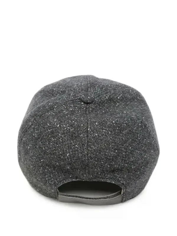Eleventy Flecked Cap - Grey