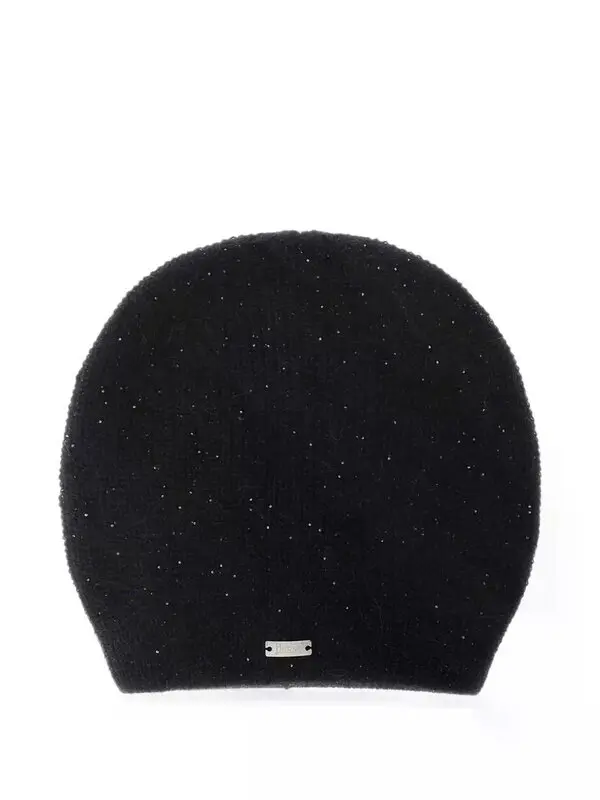 Herno Rib-knit Beanie Hat - Black
