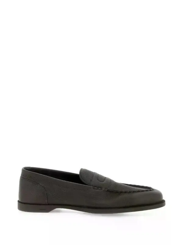 John Lobb Pace Leather Loafers
