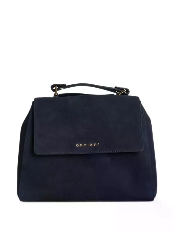 Orciani Logo-plaque Tote Bag - Blue