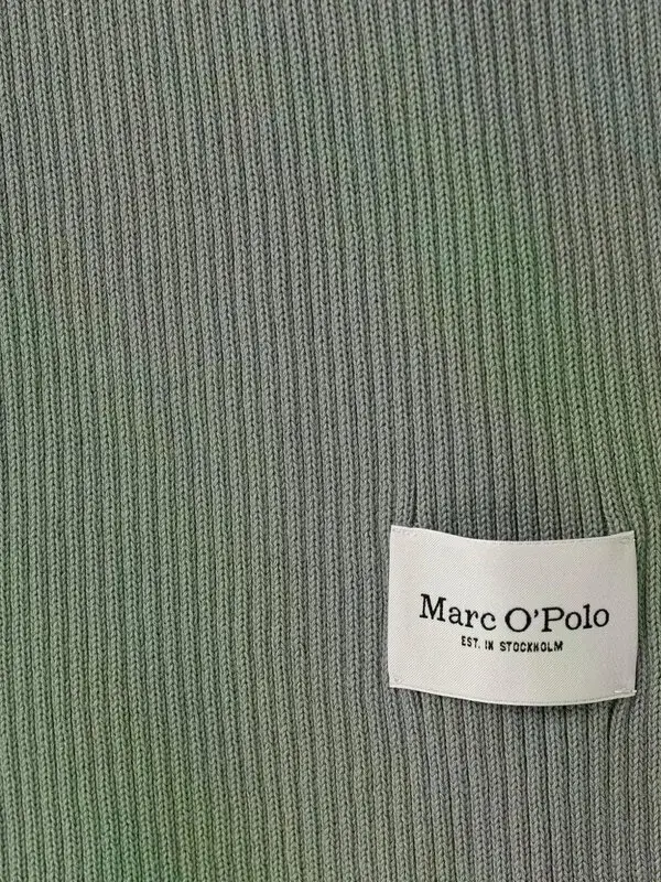 Marc O'polo Ribbed-knit Cotton Scarf